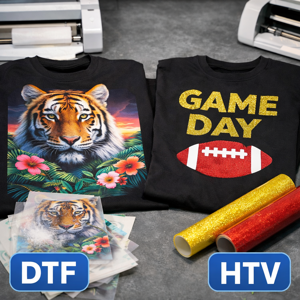 DTF Printing vs. HTV Vinyl: Which One Should You Choose?