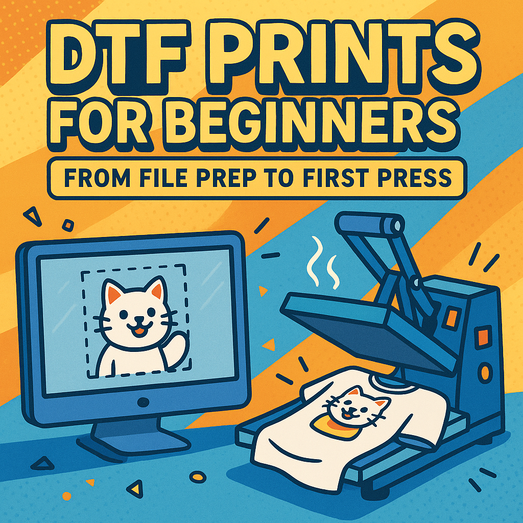 DTF Prints for Beginners: From File Prep to First Press