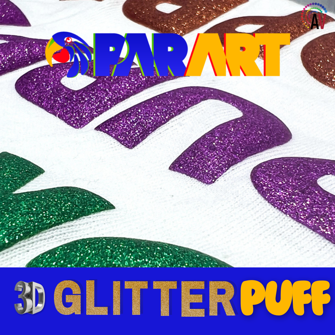 Sparkle and Shine with NEW Parart 3D Glitter Puff Heat Transfer Vinyl