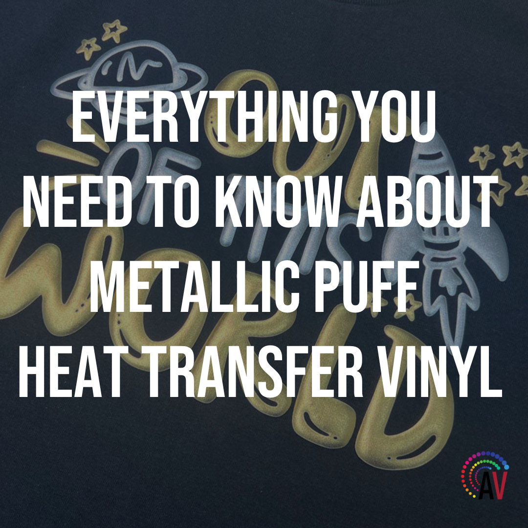 Everything You Need to Know About Metallic Puff Heat Transfer Vinyl