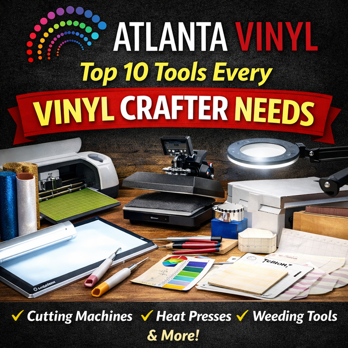 Top 10 Tools Every Vinyl Crafter Needs | Atlanta Vinyl Blog