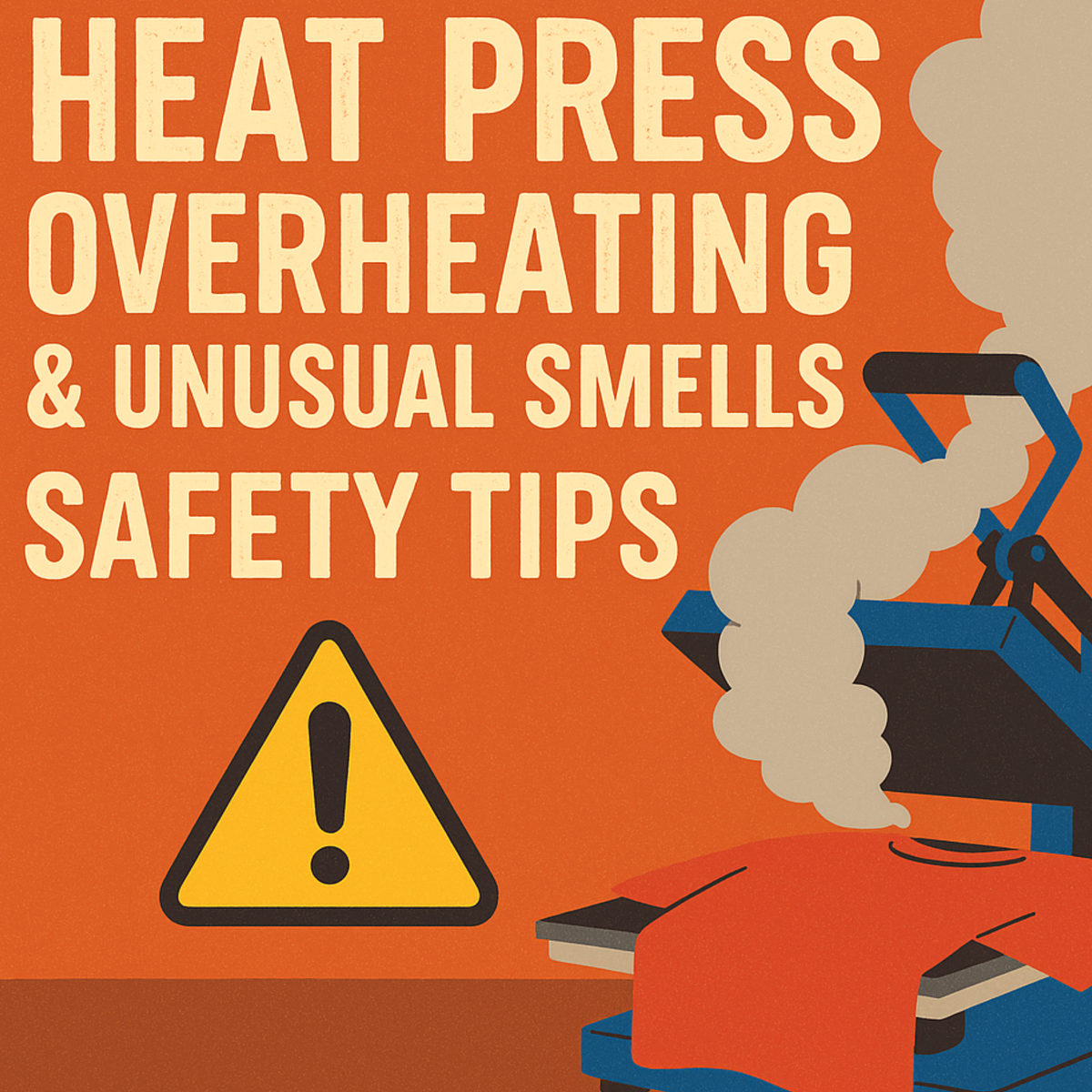 Why Is My Heat Press Smoking or Smelling? Identifying Overheating and