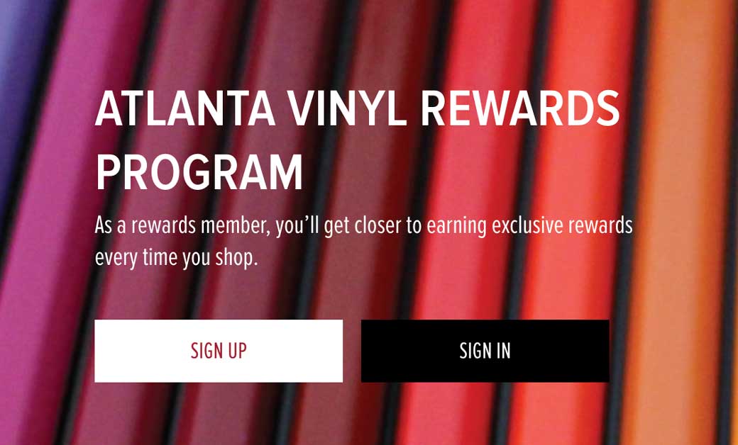 Introducing the Atlanta Vinyl Rewards Program – Your Ultimate Vinyl Sh
