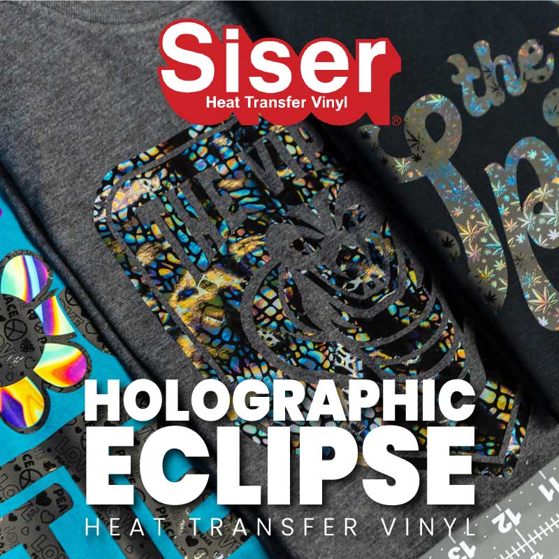 Siser Holographic Eclipse HTV Collection – Atlanta Vinyl