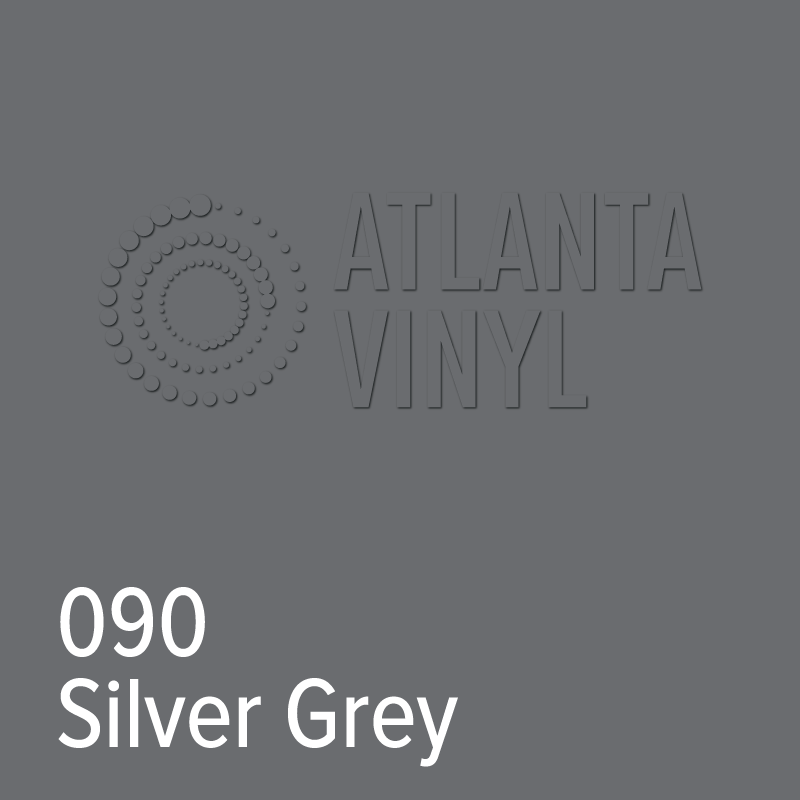 090 Silver Grey Metallic Oracal 651 Permanent Vinyl (24" Roll)