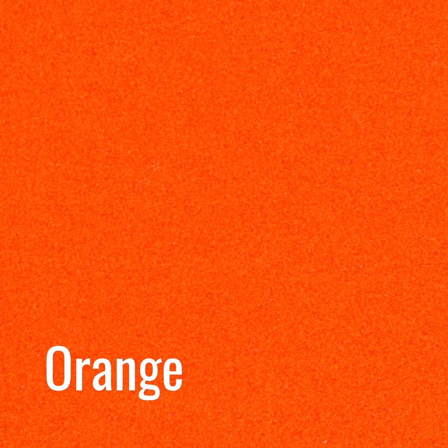 15" Orange - Siser StripFlock Pro Heat Transfer Vinyl (HTV)