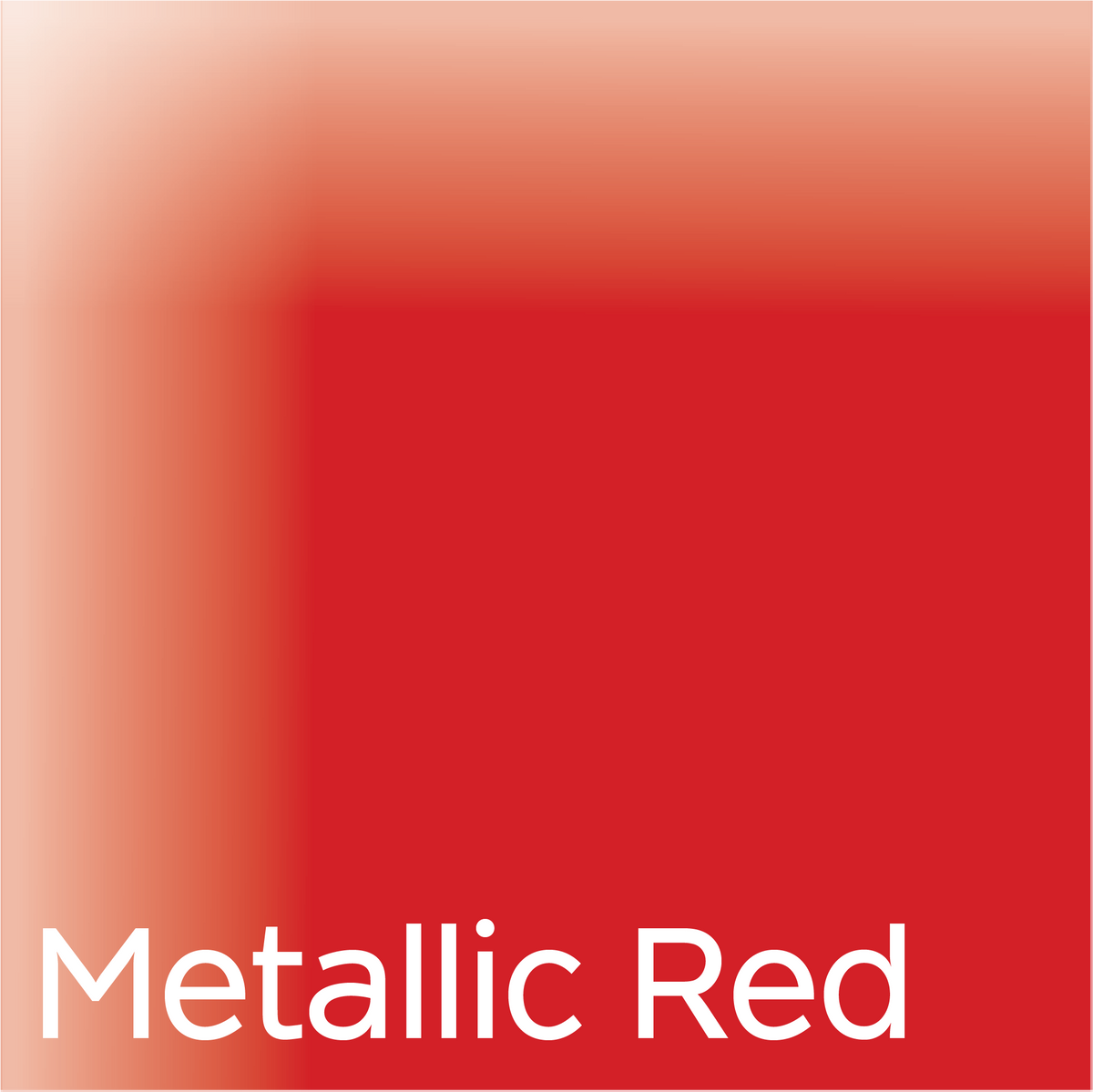 Red Metallic PARART 3D Puff Heat Transfer Vinyl (HTV)