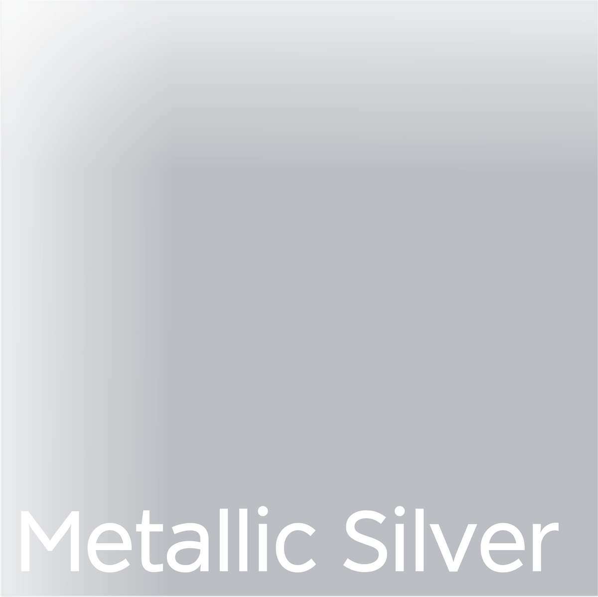 Silver Metallic Parart 3D Puff Heat Transfer Vinyl