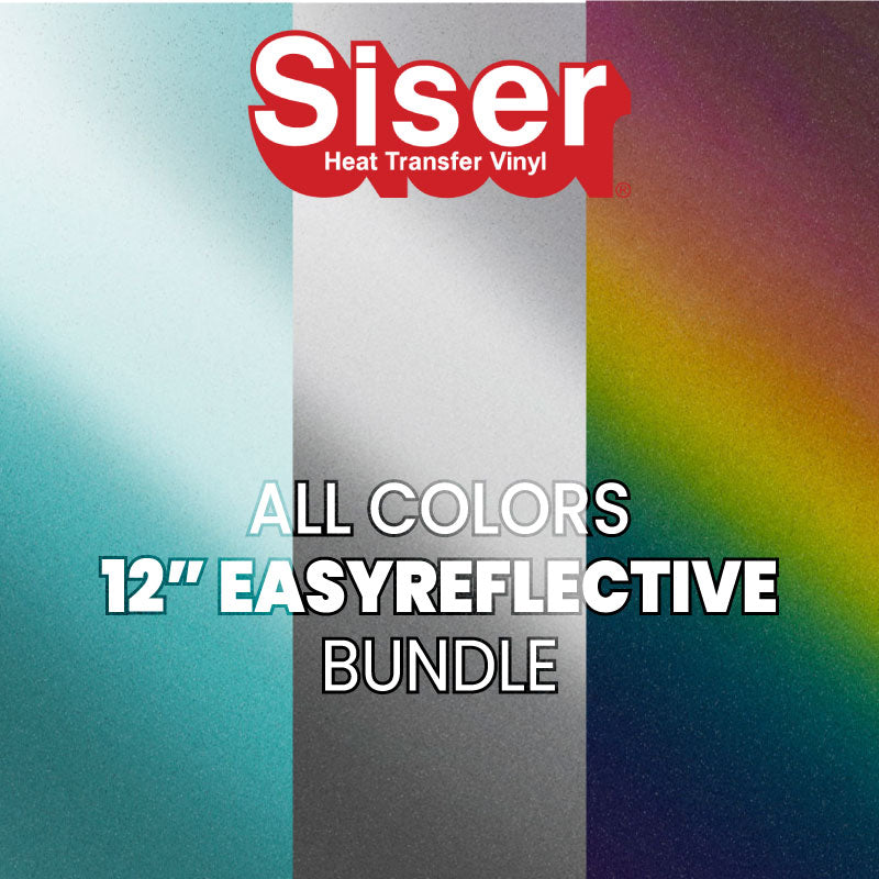 Siser EasyReflective All Colors Reflective Heat Vinyl Bundle