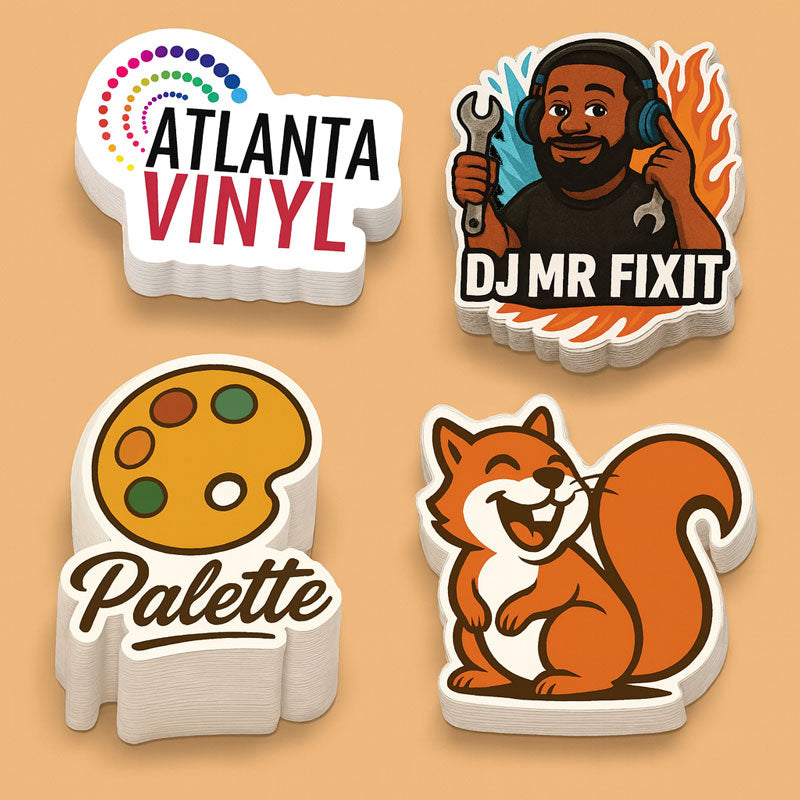 Custom Vinyl Stickers - Atlanta Vinyl