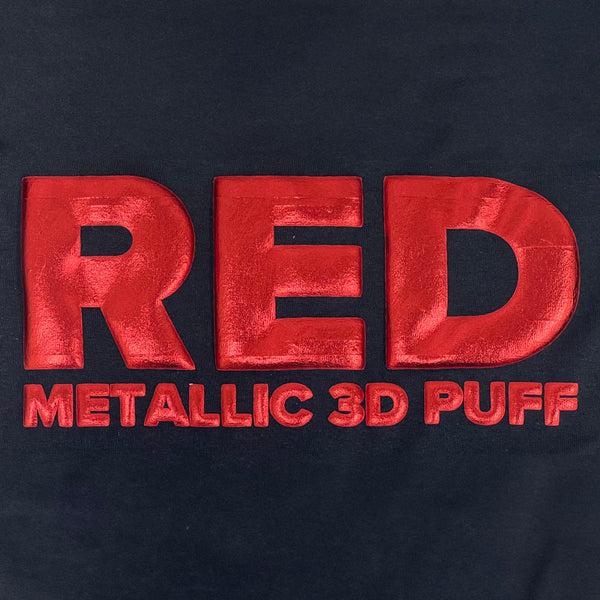 Red Metallic PARART 3D Puff Heat Transfer Vinyl (HTV)