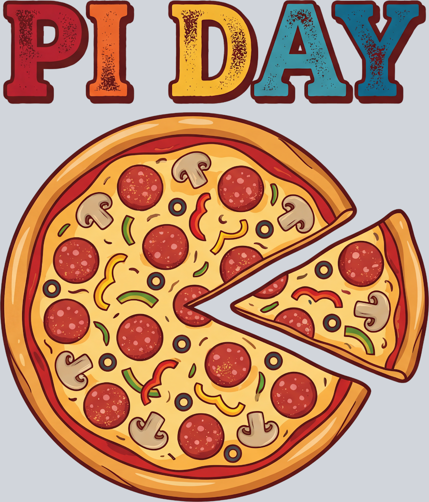Pi Day Pizza - Atlanta Vinyl