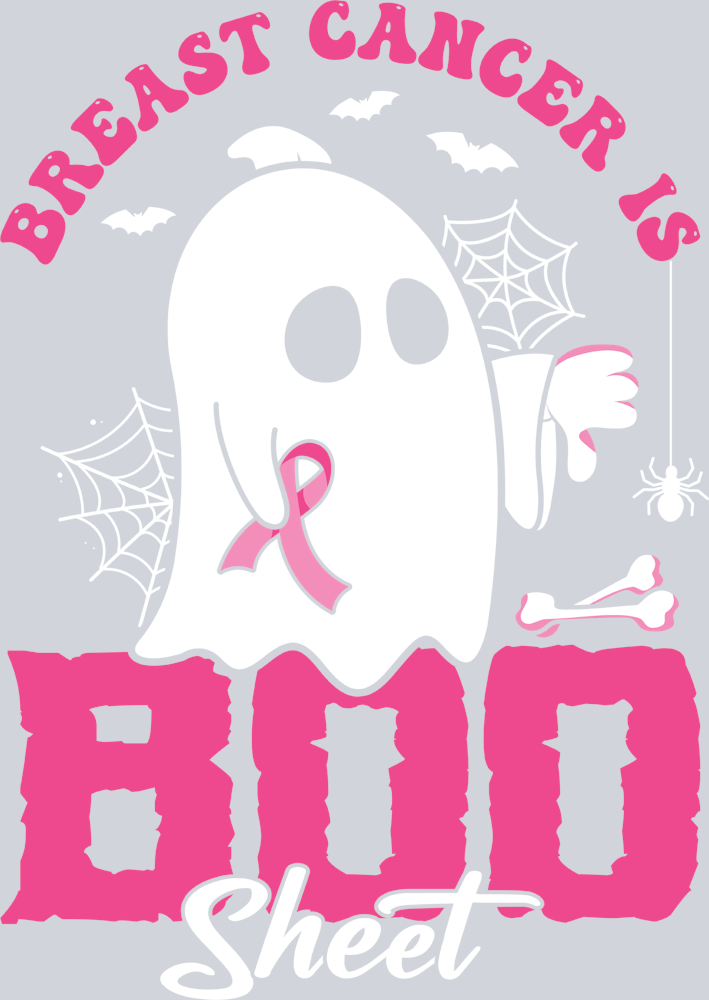 Breast Cancer Awareness Breast Cancer Is Boo Sheet 1 - STK01118 (DTF T