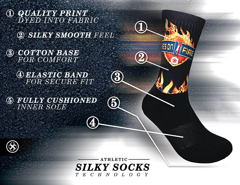 Silky Socks Blank Athletic Socks for Sublimation – Atlanta Vinyl