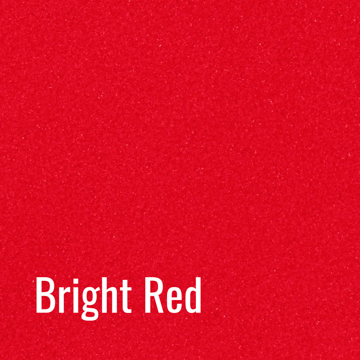 Bright Red - Siser StripFlock Pro Heat Transfer Vinyl (HTV)