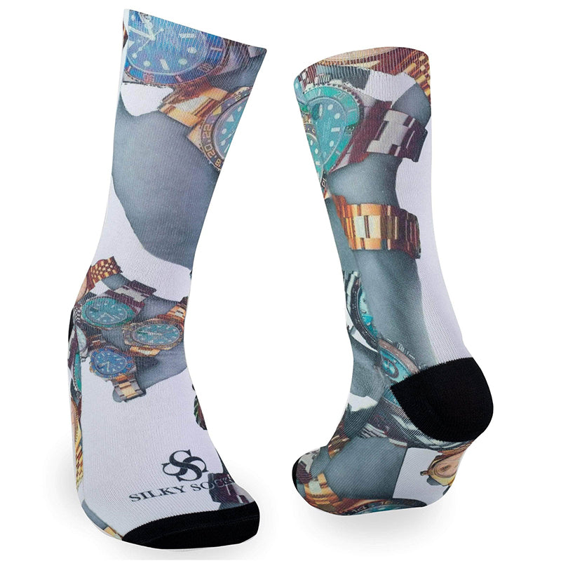 Silky Socks™ Blank Dress Socks