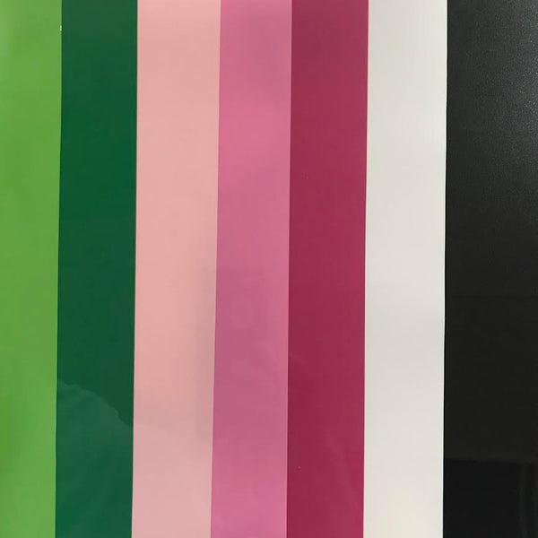 AKA Vinyl Colors Bundle - Pink, Green & More | Atlanta Vinyl