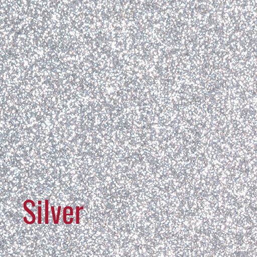 Siser Silver Glitter HTV - Sheets & Rolls | Atlanta Vinyl