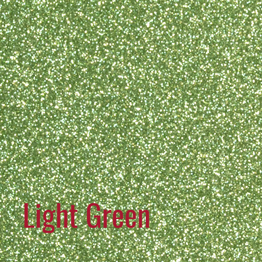 20" Light Green Glitter Heat Transfer Vinyl | Siser Glitter HTV