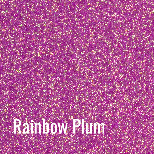 12" Rainbow Plum - Siser Glitter Heat Transfer Vinyl (HTV)