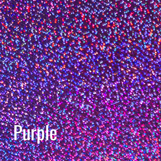 Purple Siser Holographic Heat Transfer Vinyl (HTV)