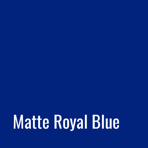 Matte Royal Blue 12" Siser EasyWeed Heat Transfer Vinyl (HTV) (Bulk Ro