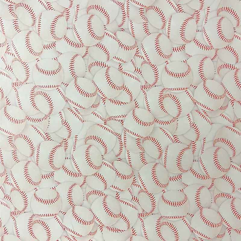 Baseball Patterned Adhesive Vinyl