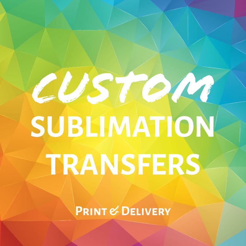 Order Ready-to-Press Full-Color Custom Sublimation Transfers