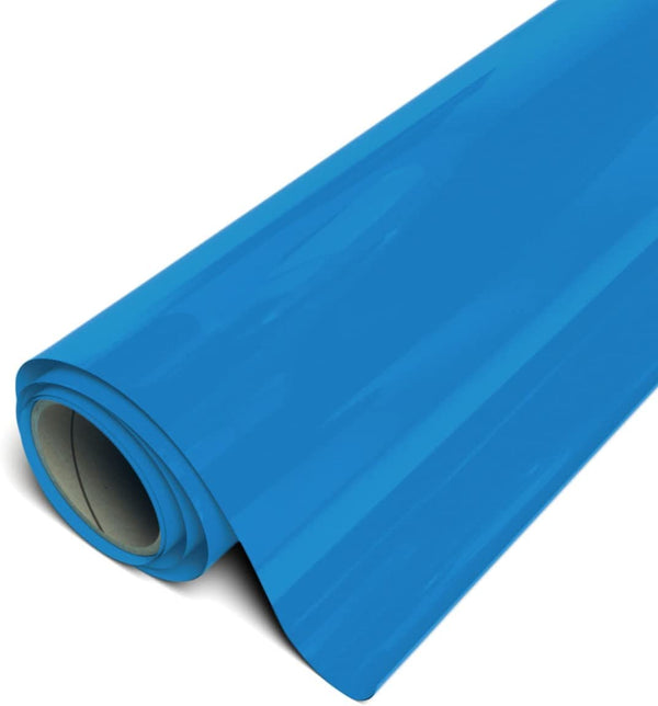 12" Neon Blue - Siser Easy Puff Heat Transfer Vinyl