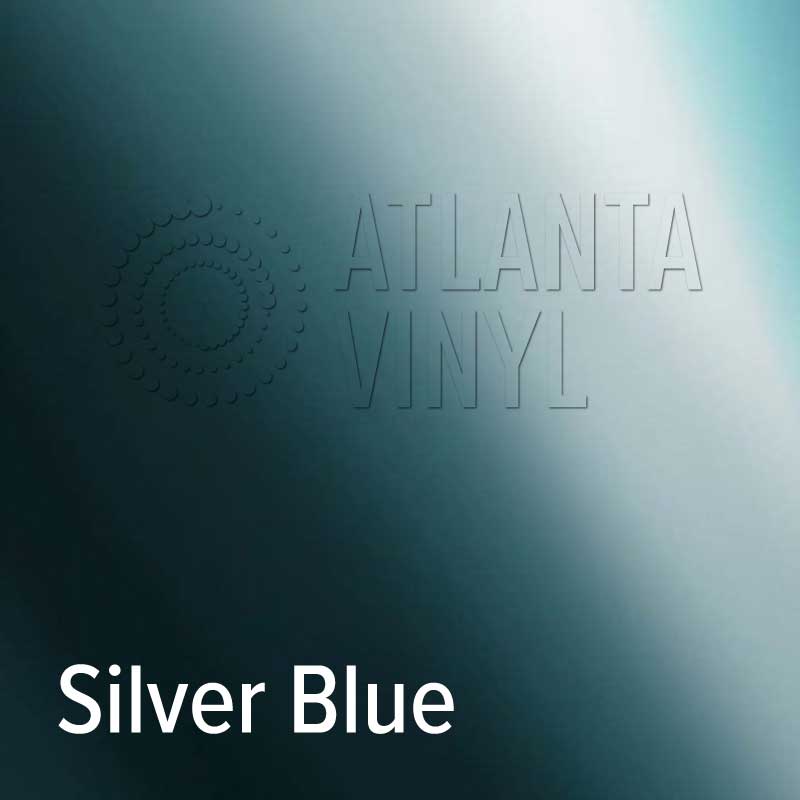Silver Blue - Siser Metal Heat Transfer Vinyl (HTV) (Bulk Rolls)